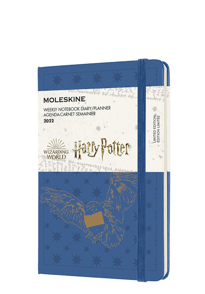 Kalendarz Moleskine 2022 12M Harry Potter Sowa rozmiar P (kieszonkowy 9x14 cm) Tygodniowy ...